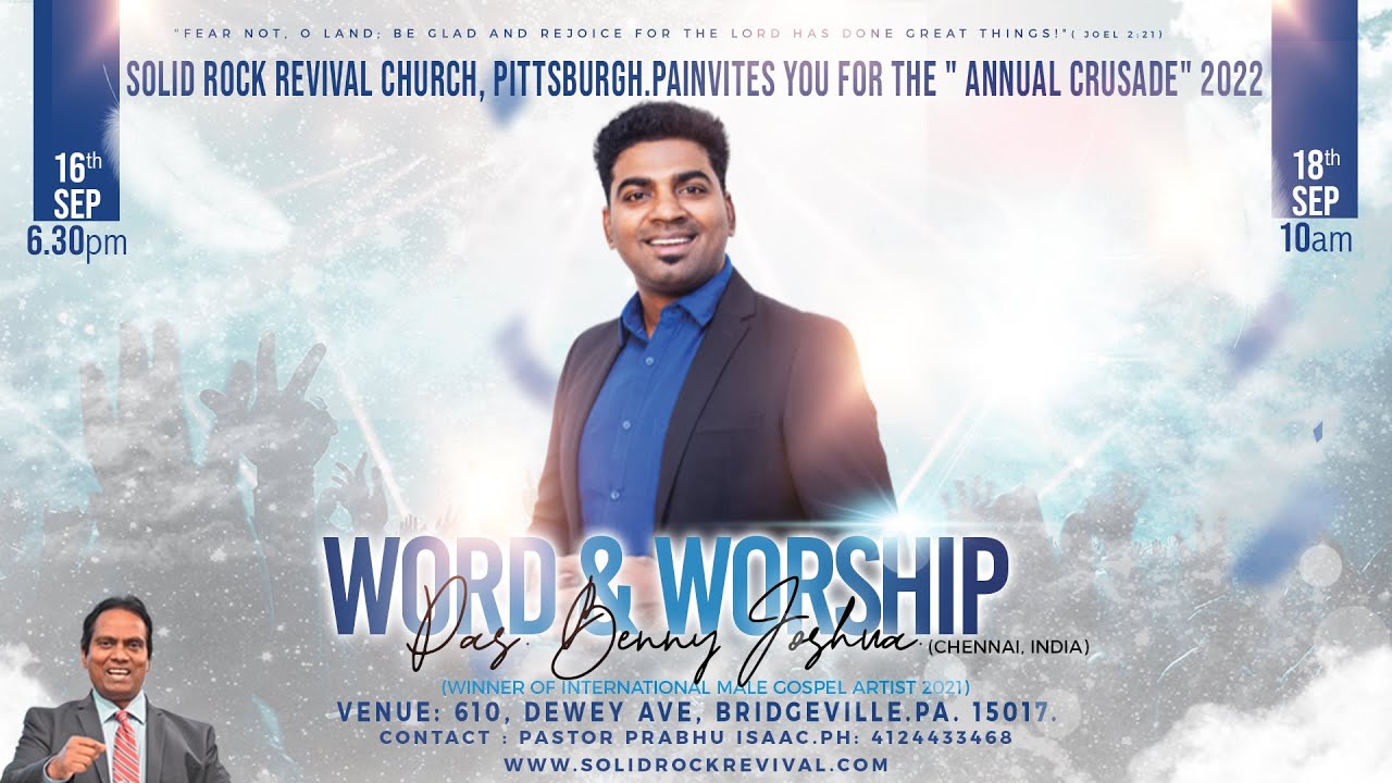 Solid rock revival Church, Pittsburgh.PAinvites you for the " Annual ...