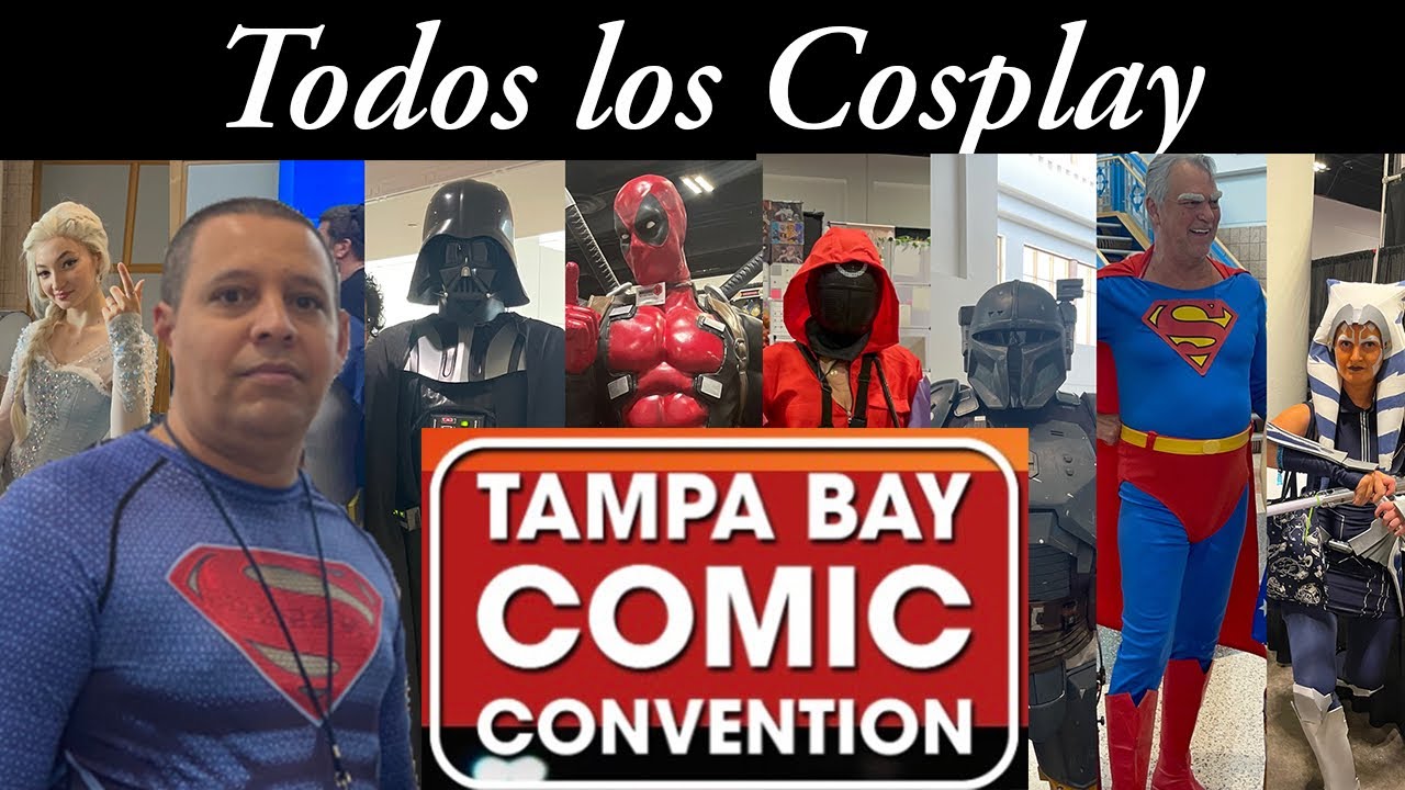 Tampa Bay Comic Convention 2022 - Todos los Cosplay del evento 👍🏼 - YouTube