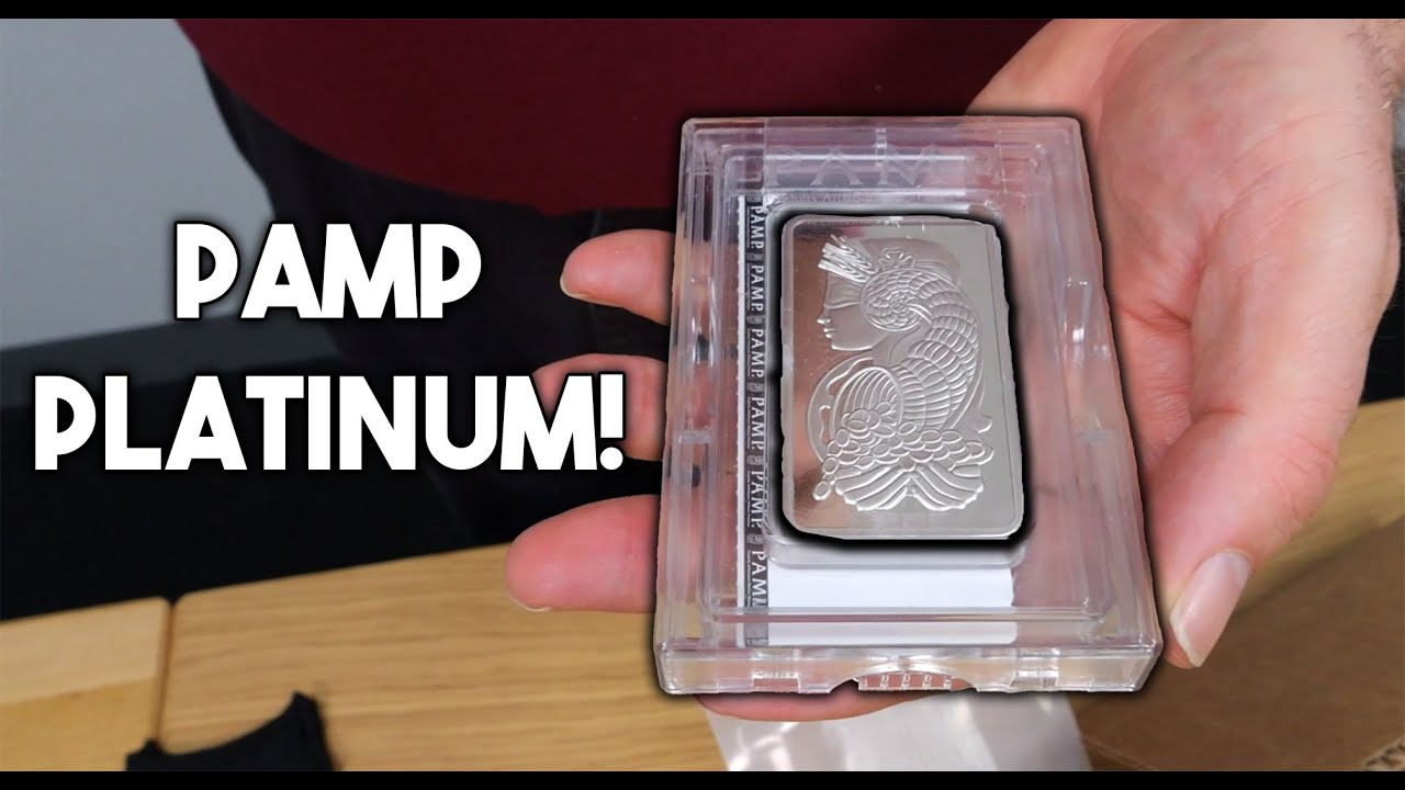 Massive PAMP Platinum Bars UNBOXED! - YouTube