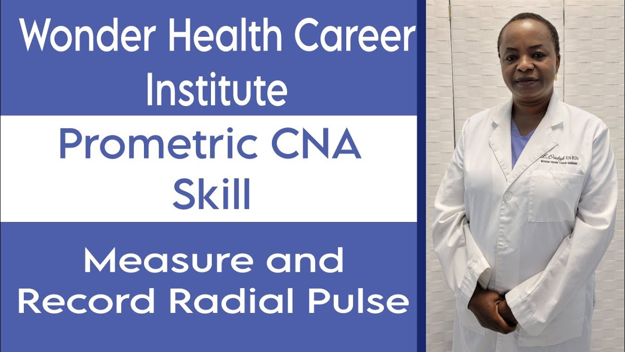 CNA Skill Explained: Measure and record radial pulse - YouTube