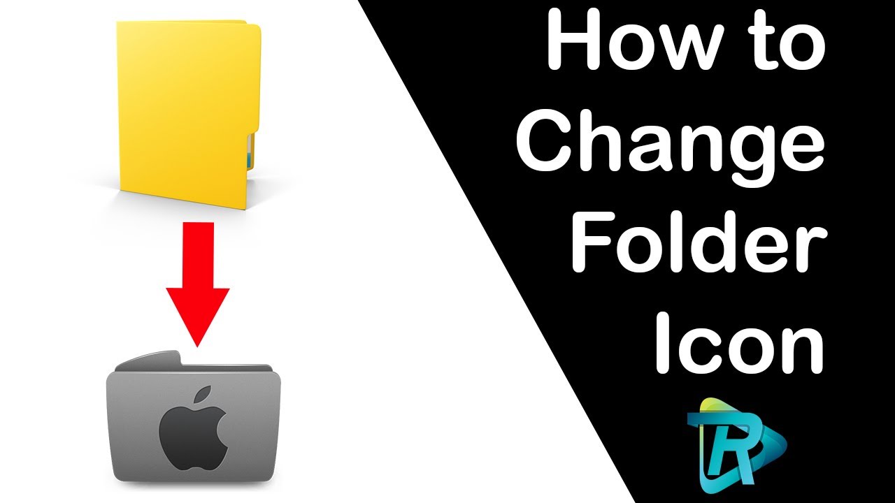 how to change folder icon in windows 10 - YouTube