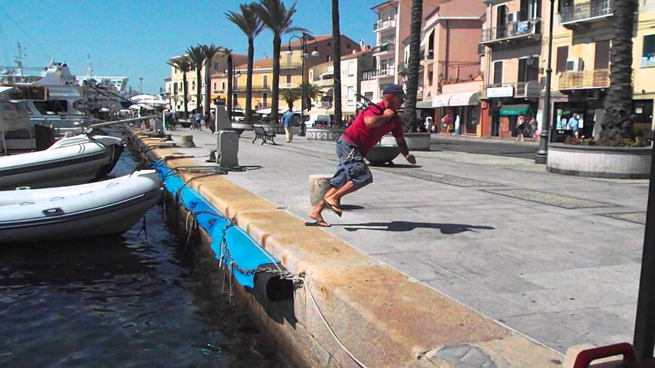 sharks in italy (la maddalena) - YouTube
