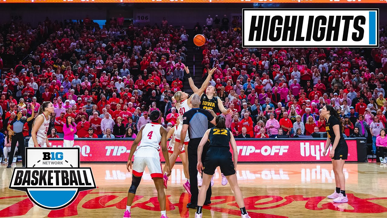 Iowa at Nebraska | Highlights | Big Ten Women's Basketball | Feb. 18 ...