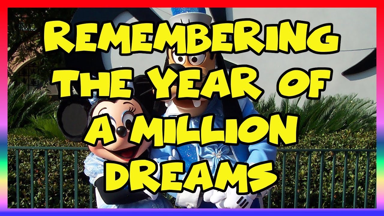 Looking Back at the Year of a Million Dreams- Confessions of a Theme ...