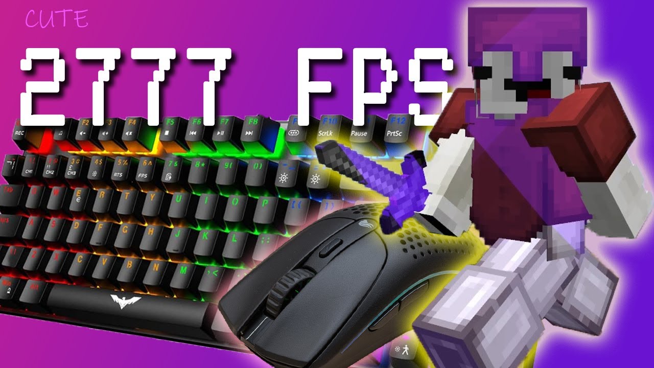 10 Minutes Of ASMR Keyboard And Mouse Clicking Sounds | Hypixel Bedwars ...