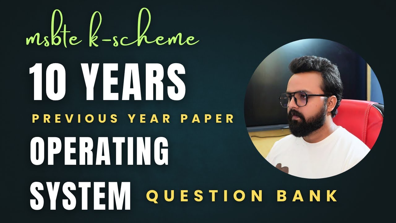 Don’t Miss These Operating System Questions! 🔥 10 Years MSBTE Paper ...