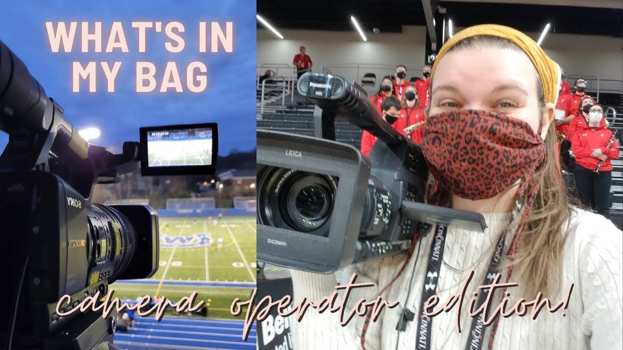 What's in my bag *freelance camera operator edition* - YouTube