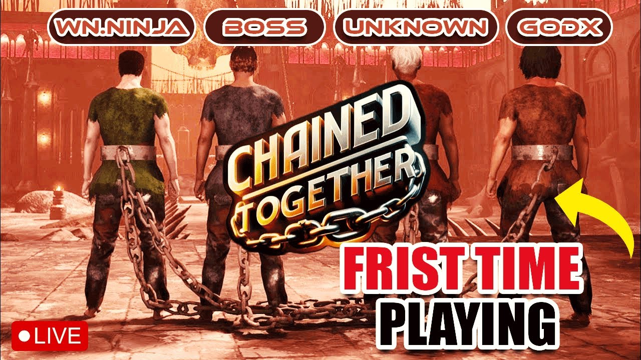 Chained Together: The Ultimate Live Stream Challenge! Chained together speedrun - YouTube