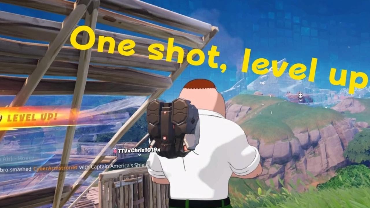 One shot level up #Fortnite - YouTube