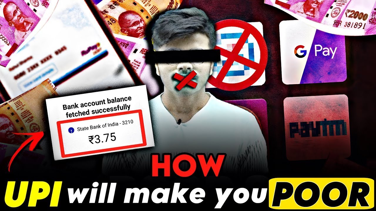 How UPI is making Indians Very POOR! - YouTube