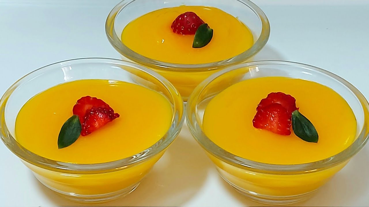 🍊 POSTRE FÁCIL 😋 MANJAR DE NARANJA🥄CON SÓLO 2 INGREDIENTES // BEATRIZ ...