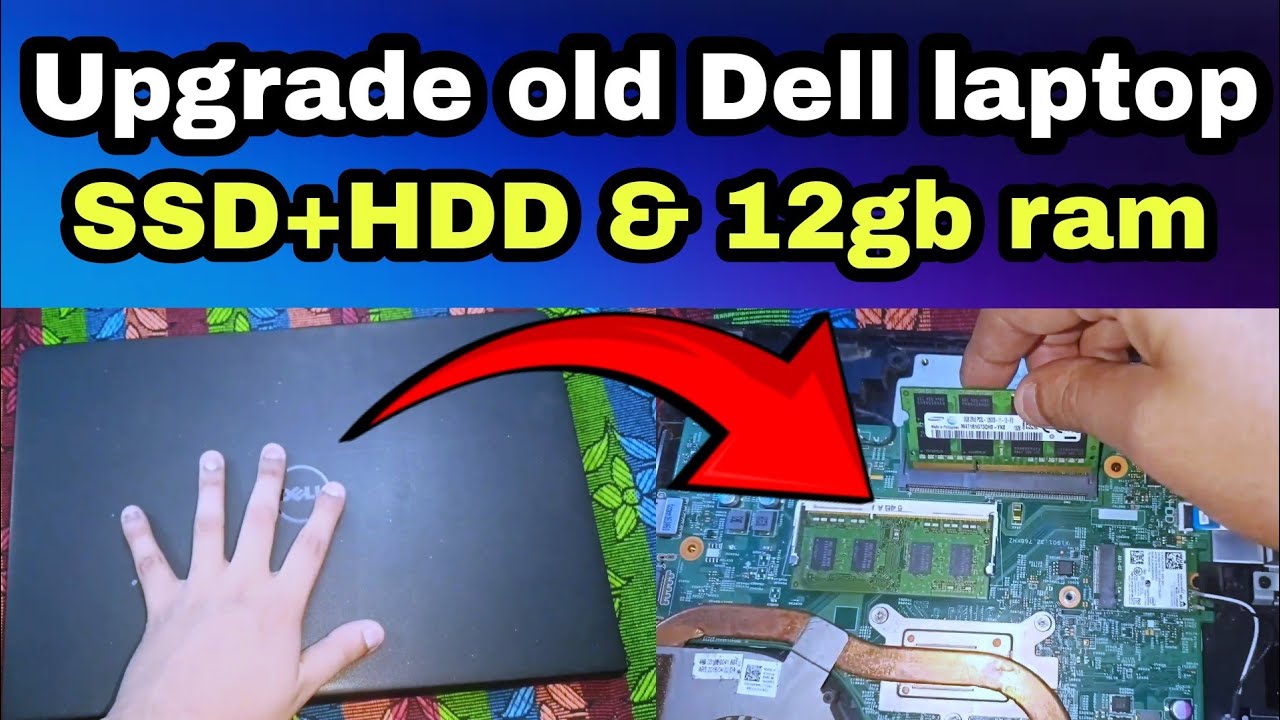 how to upgrade old Dell laptop to power full coding machine increase ...