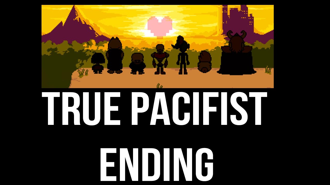 ☁ TRUE PACIFIST ENDING PT.3 - Undertale "Pacifist" Walkthrough w/ Corvy ...