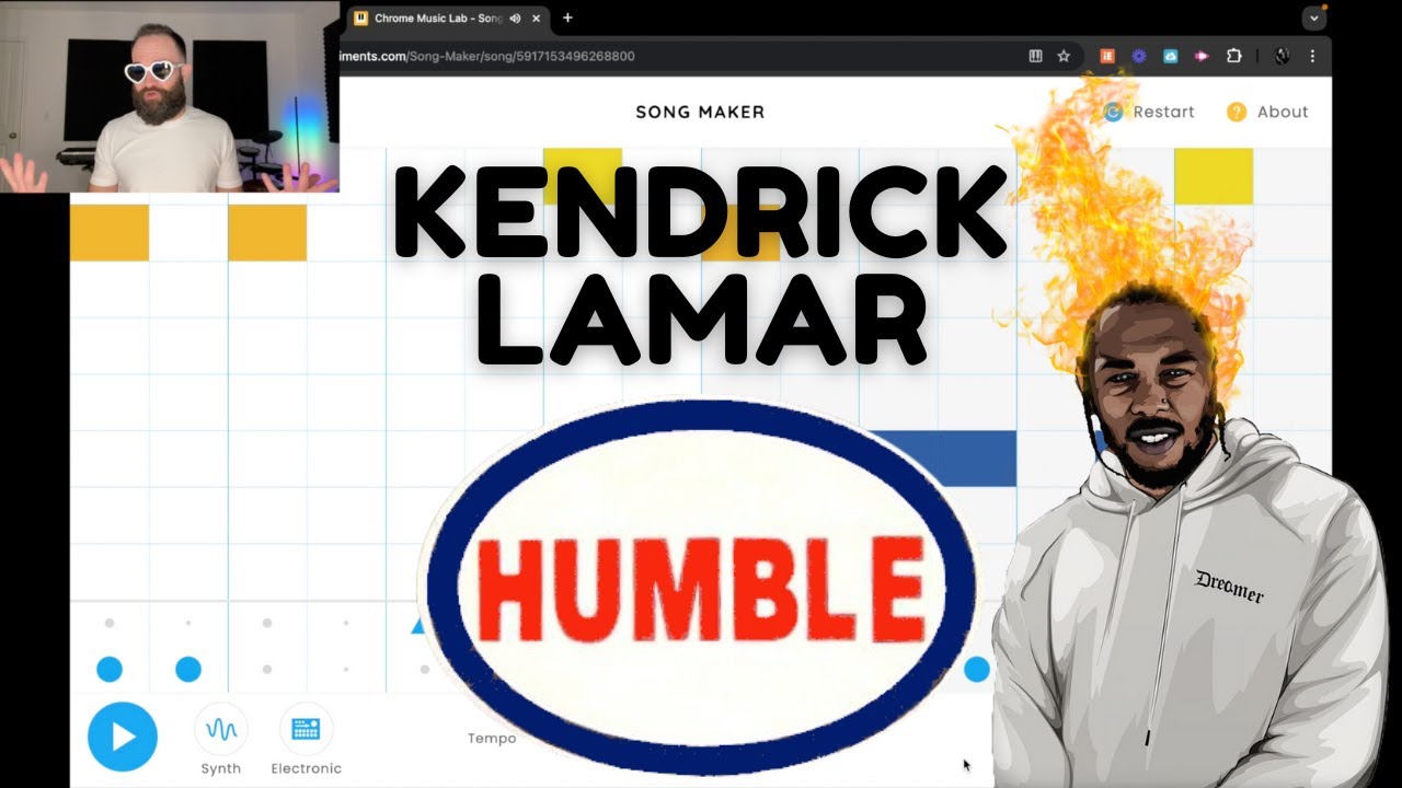 HUMBLE on Chrome Music Lab - YouTube