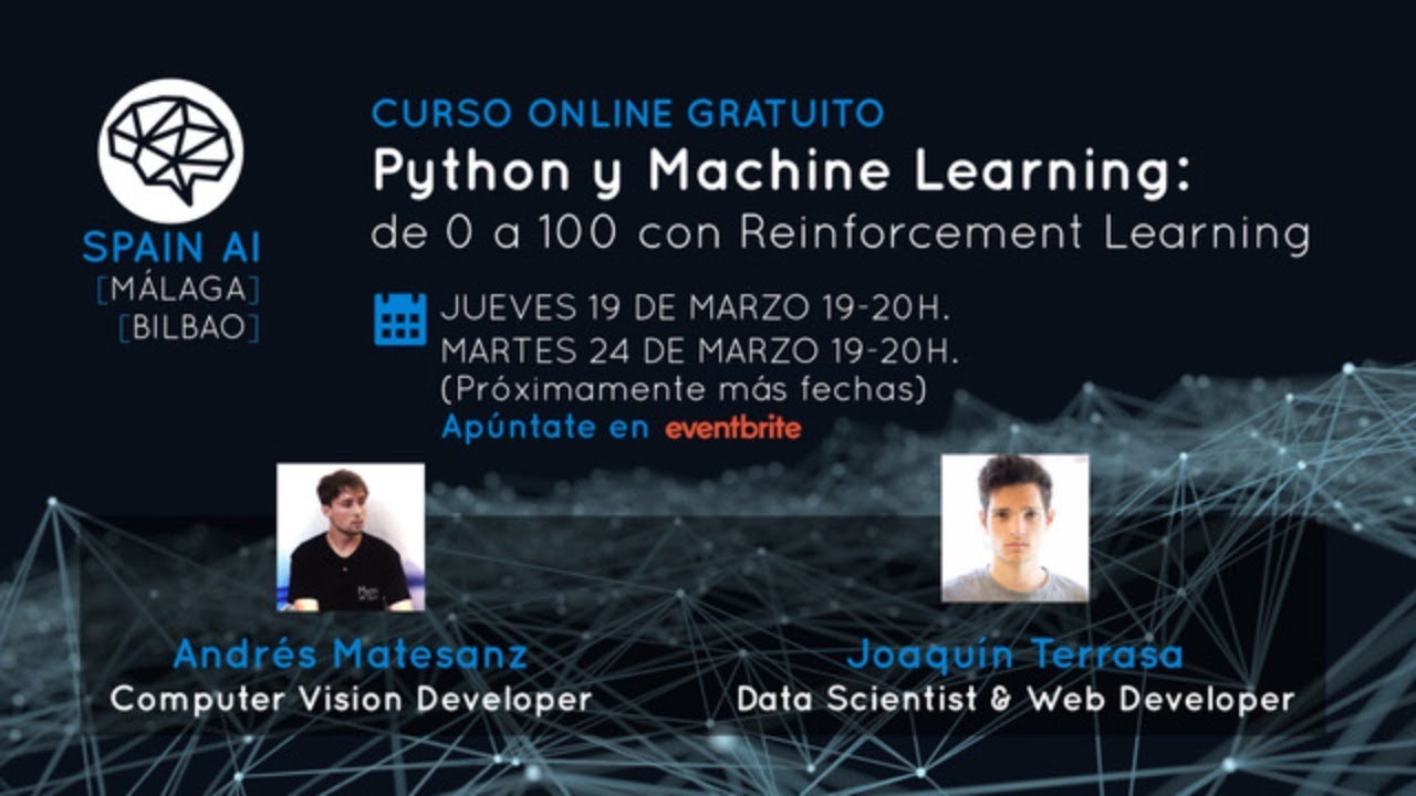 Clase 1 - Python y ML: De 0 a 100 con Reinforcement Learning - YouTube