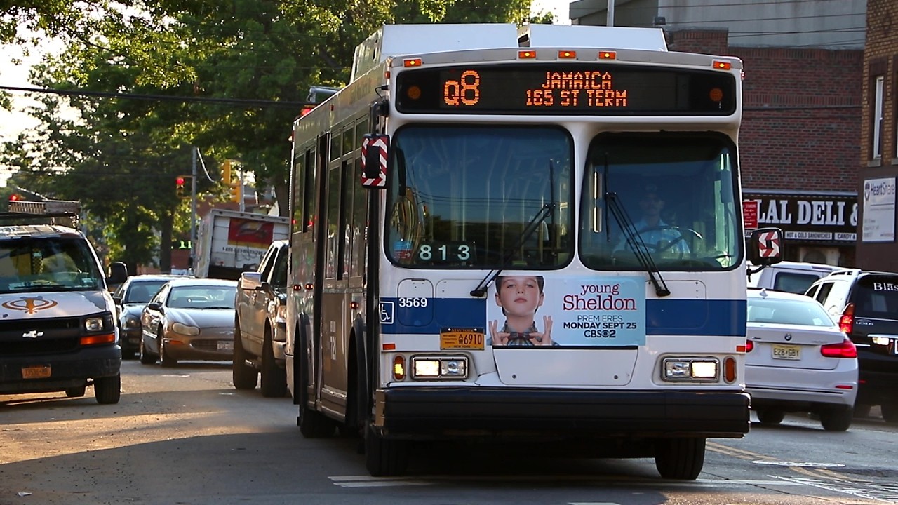 MTA Bus Company 2006 Orion VII Hybrid 3569 On The Q8 @ 101st Avenue ...