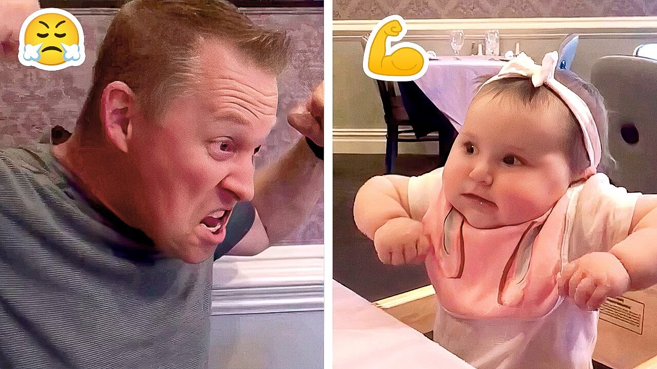 Baby Sees, Baby Does! || Funny Baby Copycats Everything - YouTube