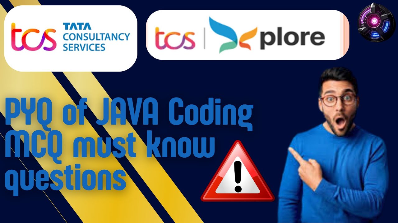 TCS iON IPA | Java Coding Snippet MCQ | Previous Year Quiz for TCS Assessment - YouTube