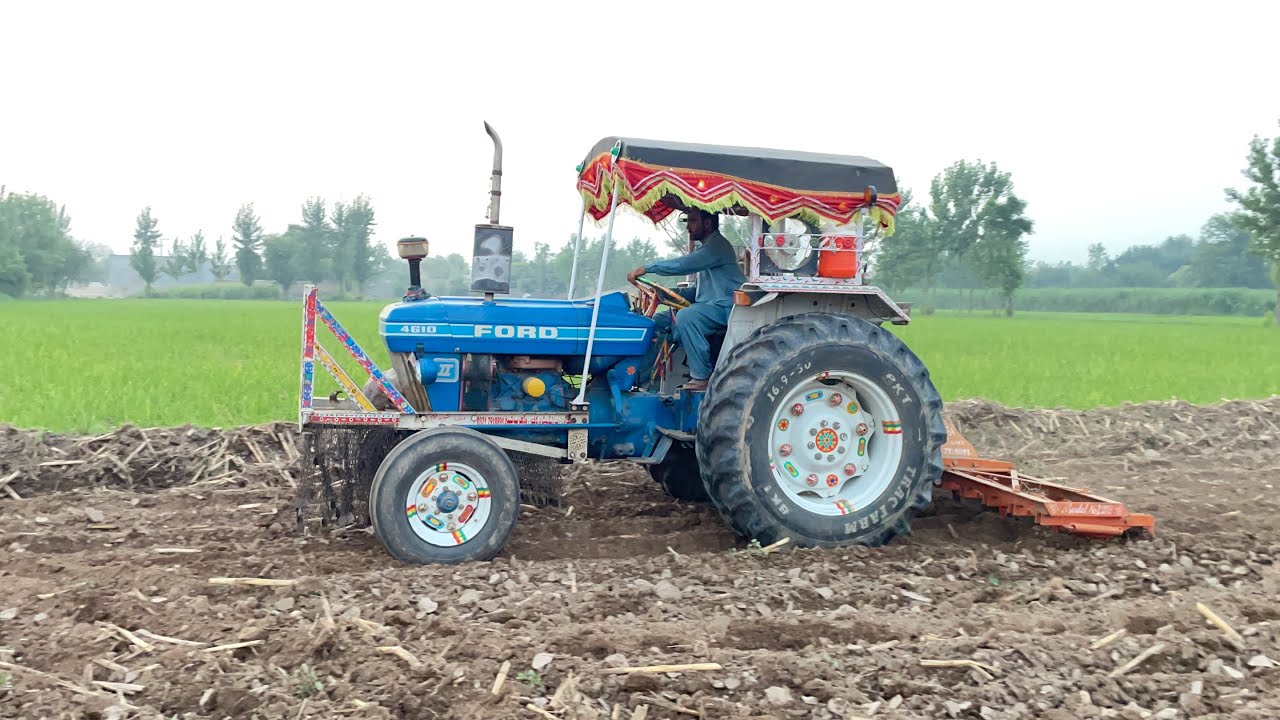 Ford 4610 1985 Model Made in England Full Modified Tractor Performance ...