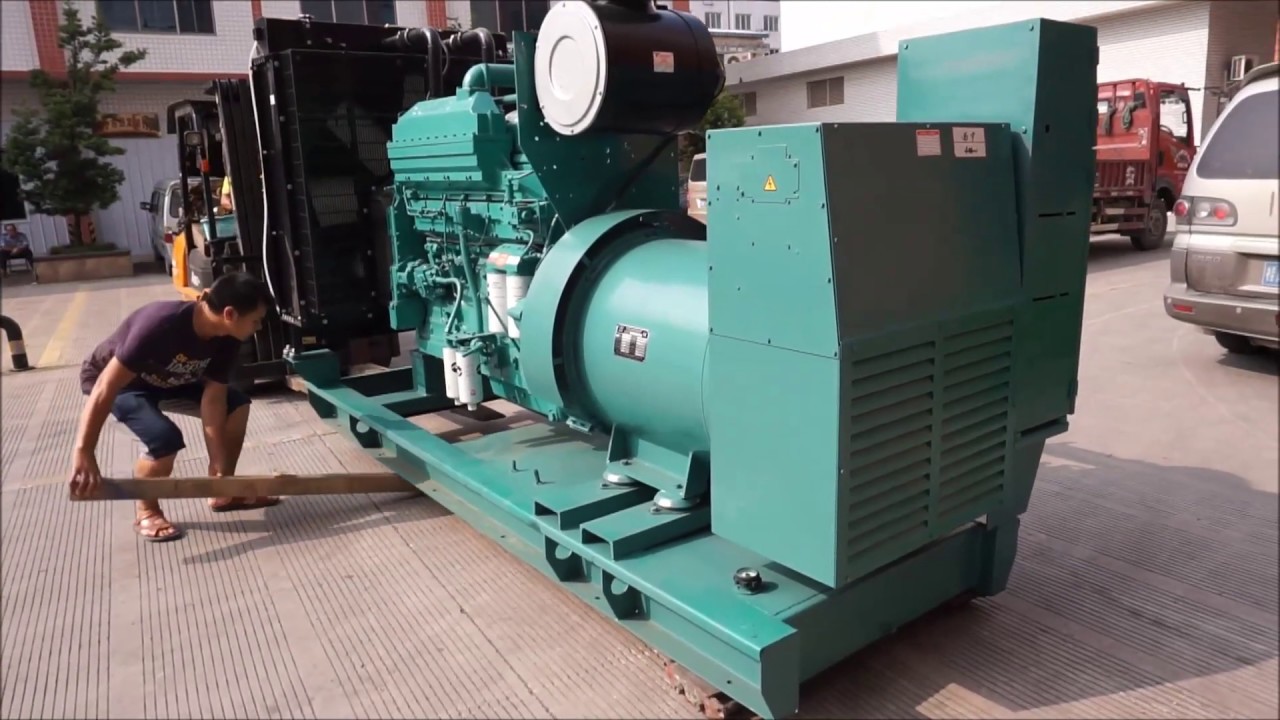 500KVA Cummins Diesel Generator Set Water Cooling Genset - YouTube