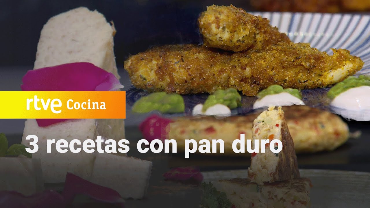 3 recetas con pan duro de Sergio Fernández - Saber Vivir | RTVE Cocina ...