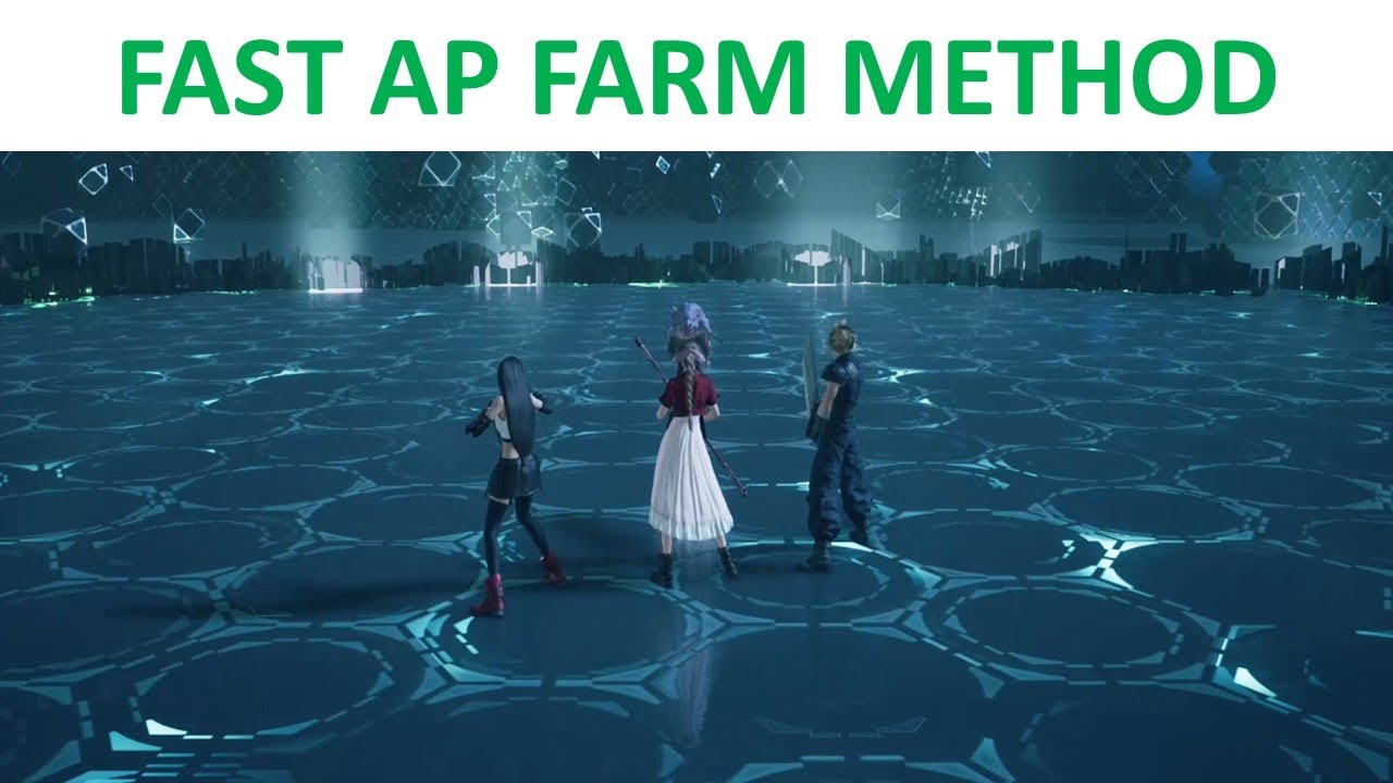 FF7 Remake - FAST AP Farming - YouTube