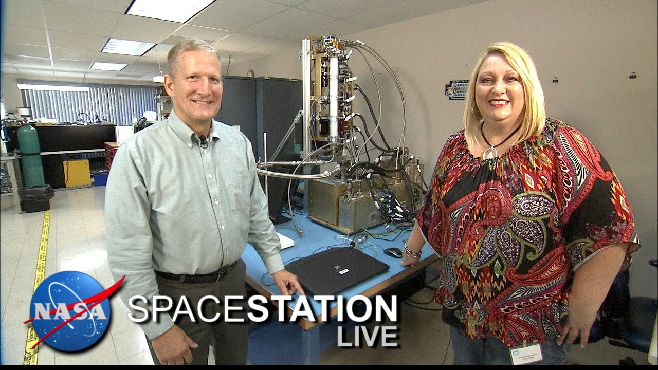 Space Station Live: Packed Bed Reactor - YouTube