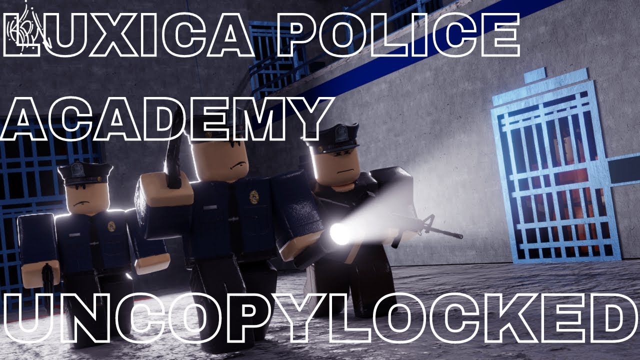 ROBLOX LUXICA POLICE ACADEMY - YouTube