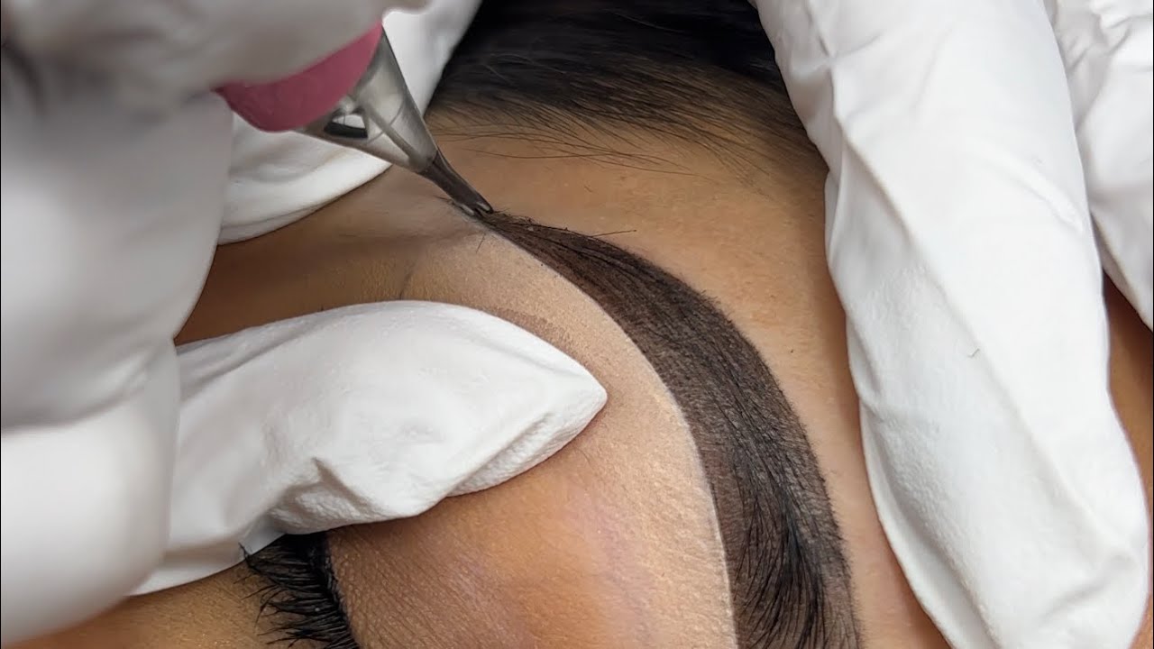 PMU Brow mapping hack - YouTube