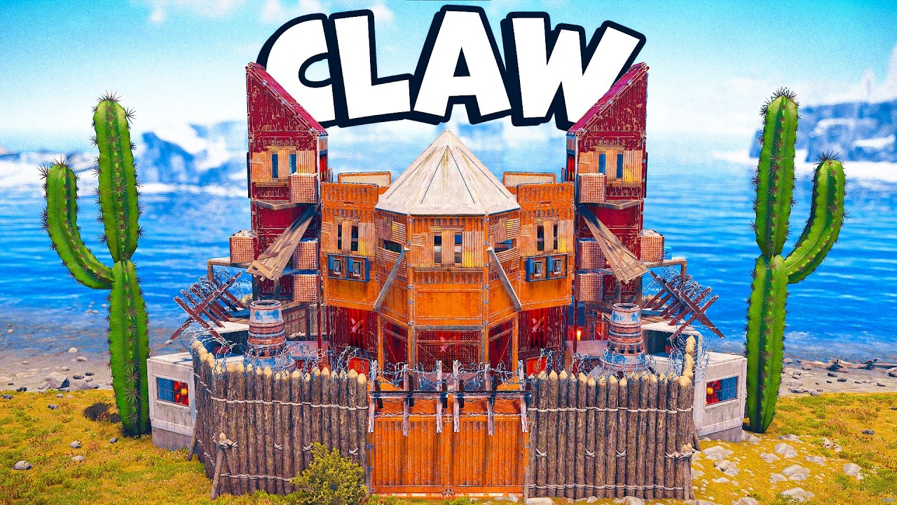 The CLAW. Double Bunker. Mini OPENCORE. Mini FUNNEL WALL - rust base ...