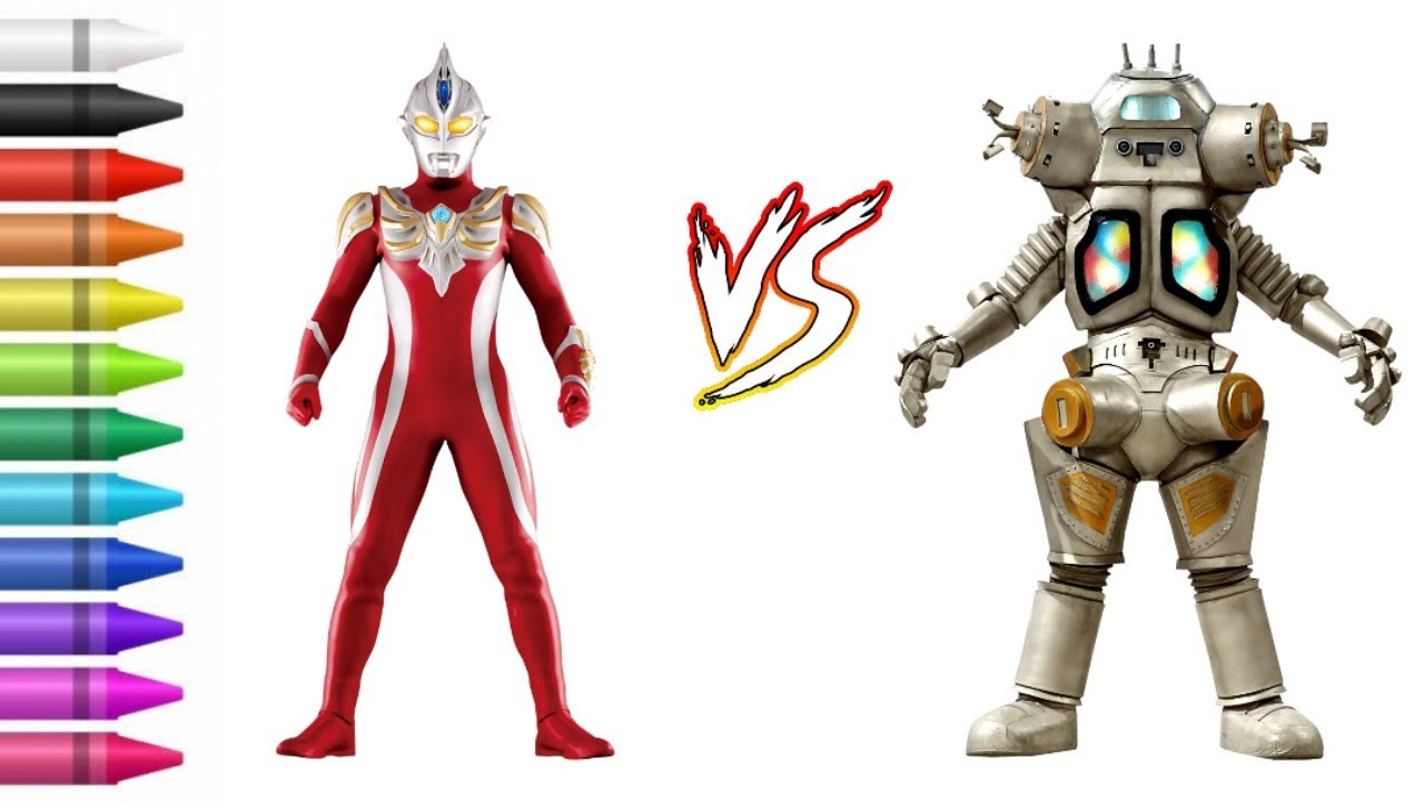 Ultraman Vs Red King Coloring Pages