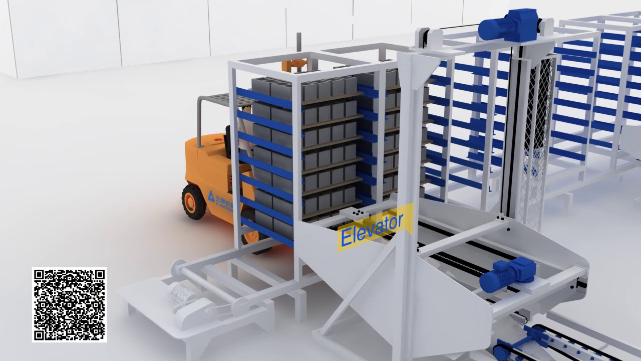 fully auto block making machine slmachinery - YouTube