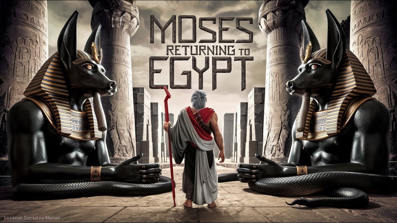 Moses Rod Turned to a Giant Snake: A Clash of Power|Moses Returns To ...