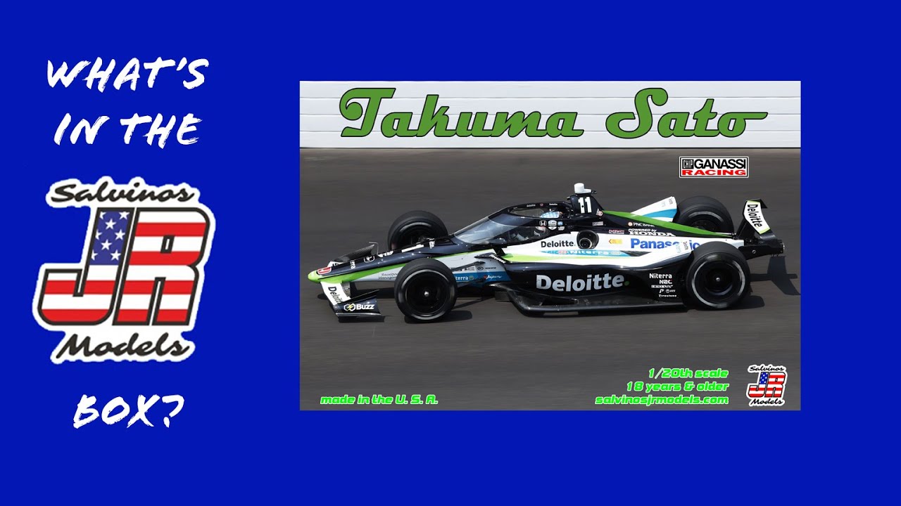 What's inside the all new Takuma Sato Indy Car kit? - YouTube