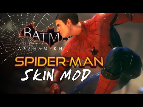Batman: Arkham Knight Mods - Spider-Man Mod (Skin) - YouTube