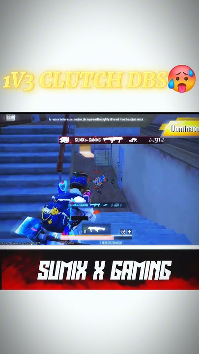 Bgmi Best DBS Clutch 1V3 CLUTCH 😈🤕#pubgmobile #pubg #dbs #trending - YouTube