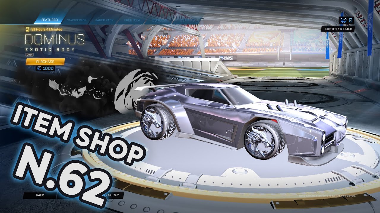 Rocket League *NEW* Item Shop DOMINUS GREY ( 23.03.2021 ). - YouTube
