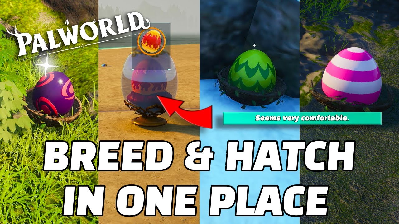 Palworld - The BEST Breeding Base! Fully Automated - YouTube