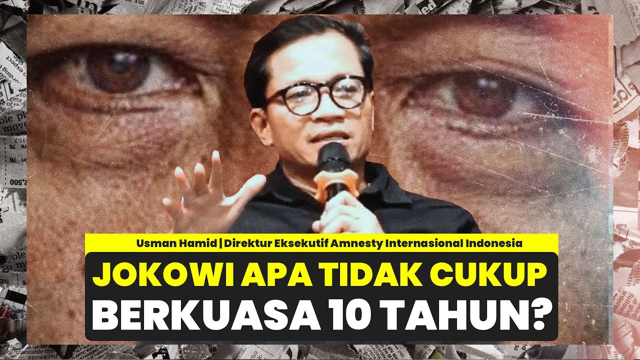 Bayang-Bayang 'Partai Coklat'nya Jokowi di Rezim Prabowo | Usman Hamid ...