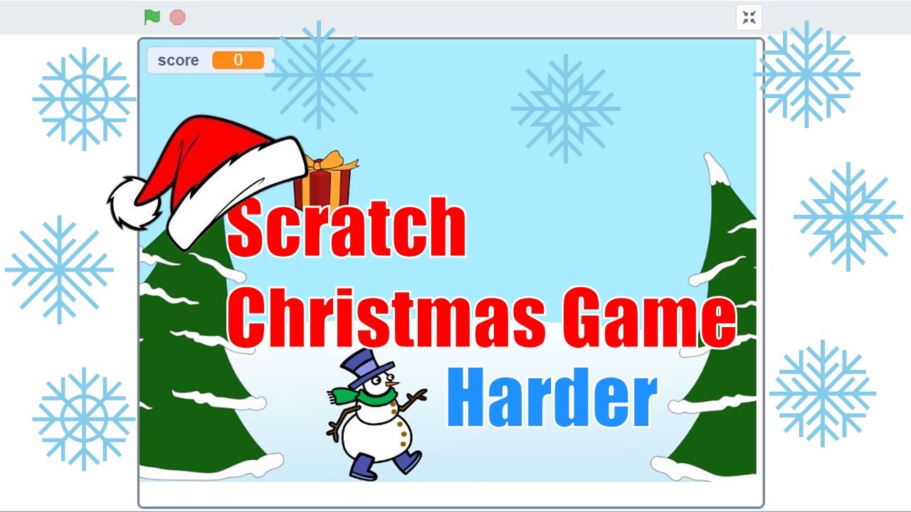 How to Create a Christmas Game on Scratch - Part 2 - Catch the Presents ...