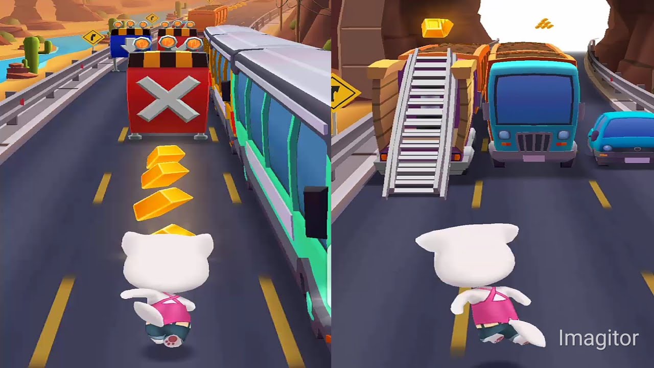 Talking Tom gold run 3d race game for mobile gamers | Mobile gaming for ...