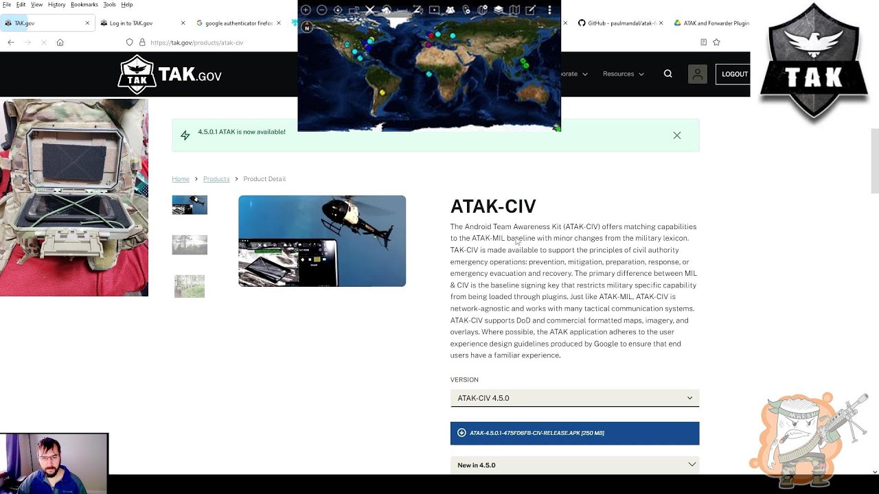 ATAK Walk Through - Obtaining the App - YouTube