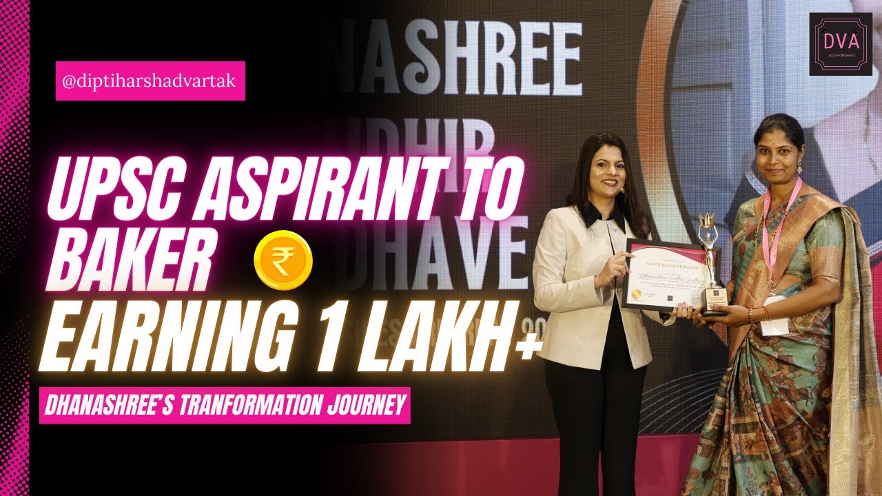 UPSC Aspirants to Super Baker, Dhanashree's Journey to Excellence in ...