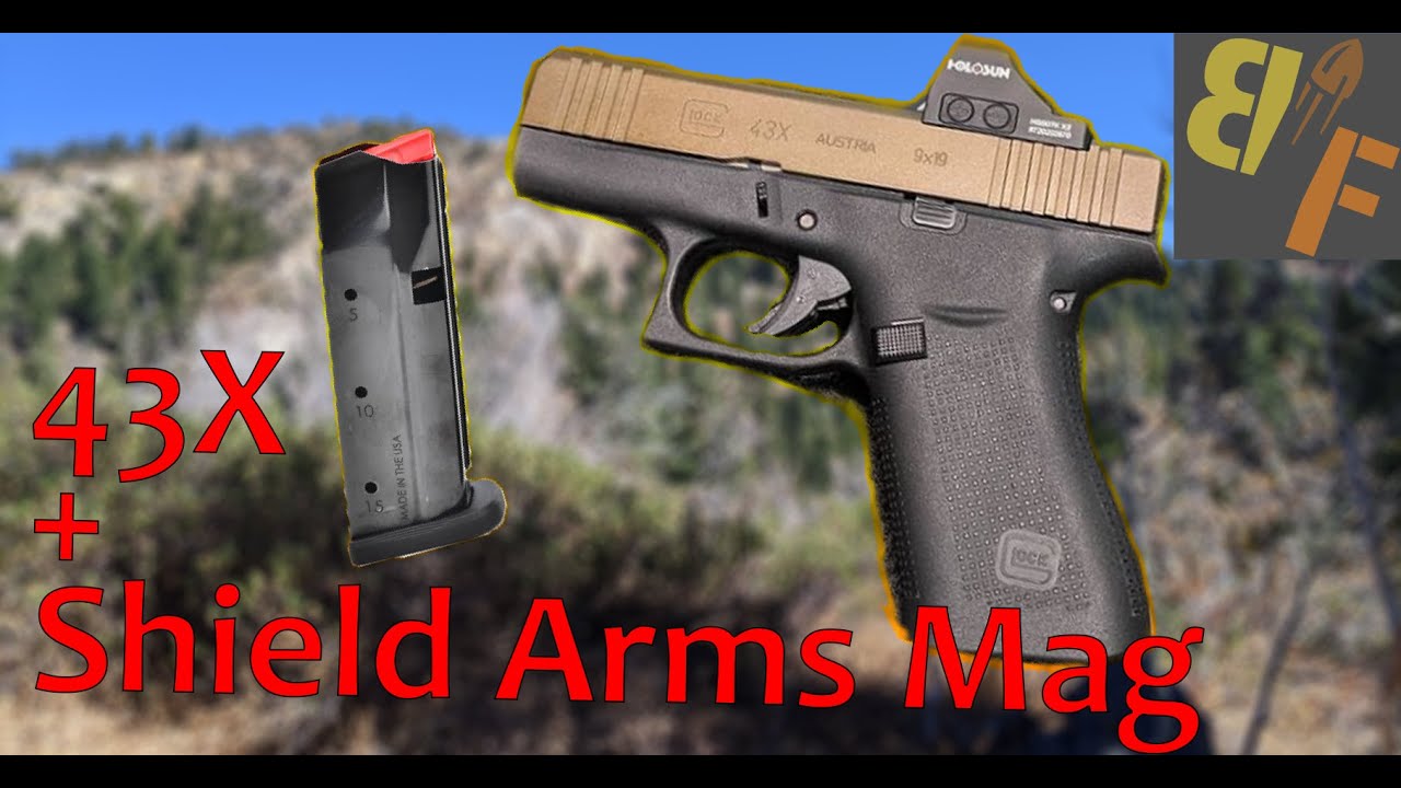 43x and Shield Arms Mags, Game Changer? - YouTube