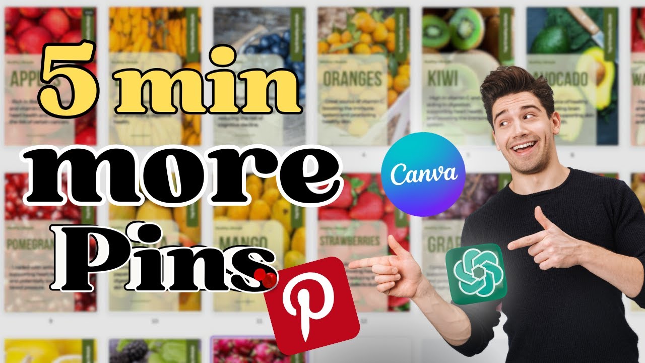 Bulk Create Pinterest Pins: Pin Design Made Easy with Canva! and ...