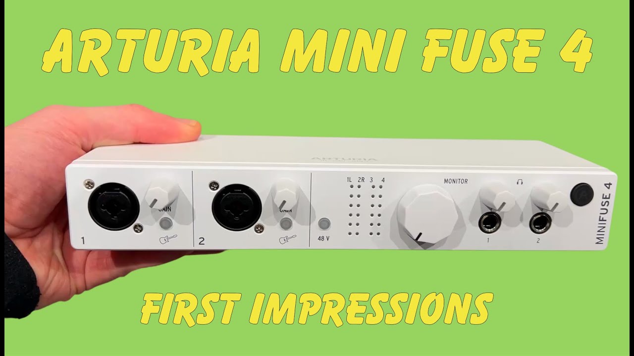 Arturia Mini Fuse 4: first impressions - YouTube