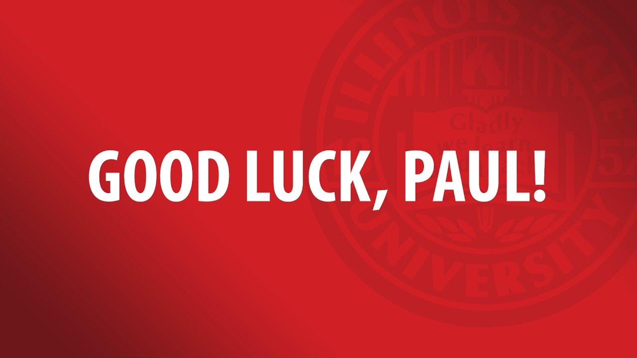 Good Luck, Paul! - YouTube
