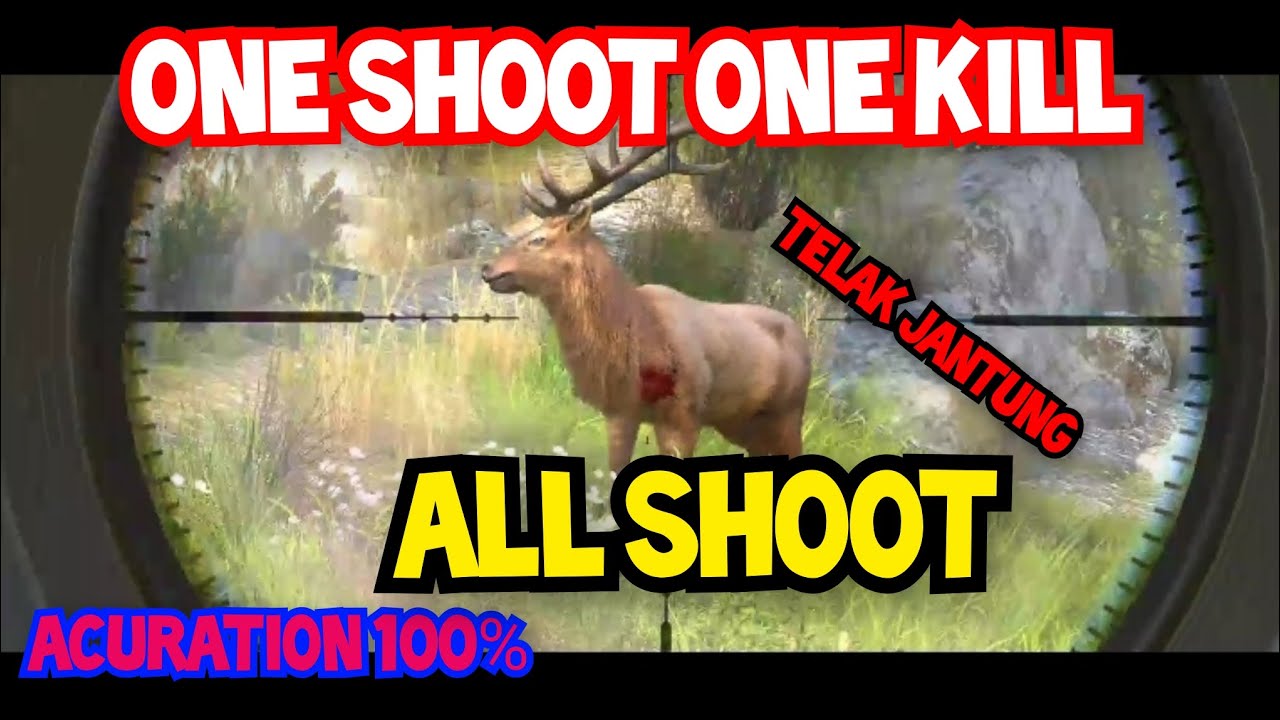 ONE SHOOT ONE KILL ( AKURASI 100 % ) - YouTube