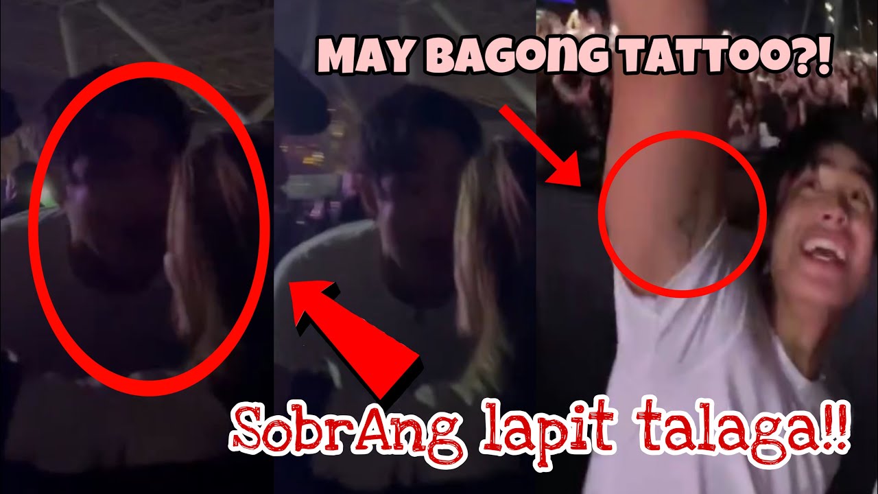 DONNY amy bagong TATTOO?! | sobrang lapit ni DONNY kay BELLE habang nagduduet sila sa isang ...