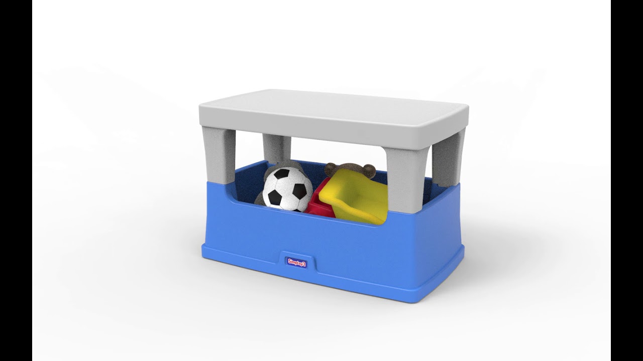 360 View | Play Around Toy Box Table | Simplay3 - YouTube